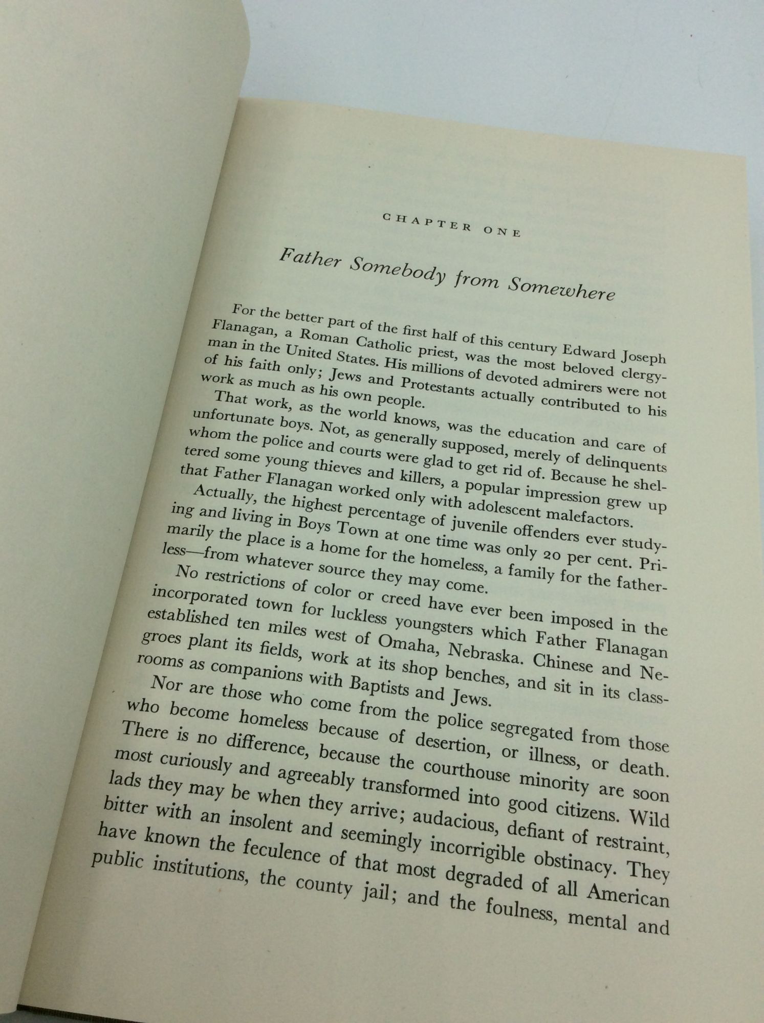 FATHER FLANAGAN OF BOYS TOWN | Fulton Oursler, Will Oursler | First ...